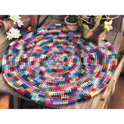 COILED PUZZLE RUG – Vogue Knitting