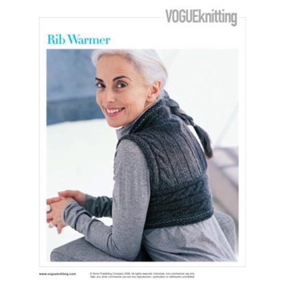 RIB WARMER – Vogue Knitting