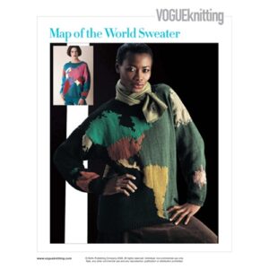 MAP OF THE WORLD SWEATER – Vogue Knitting