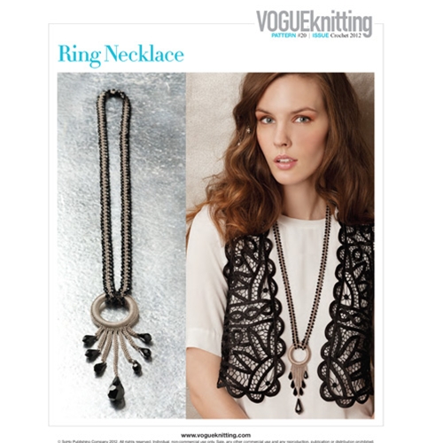 RING NECKLACE – Vogue Knitting
