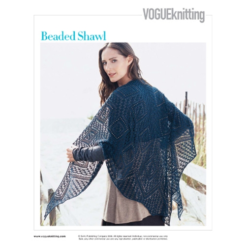 BEADED SHAWL – Vogue Knitting