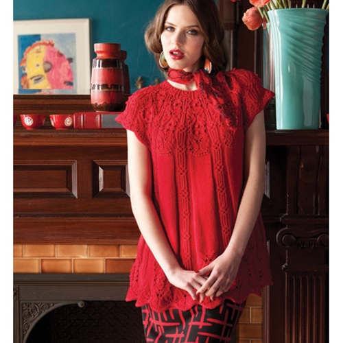 ROUND YOKE TUNIC – Vogue Knitting