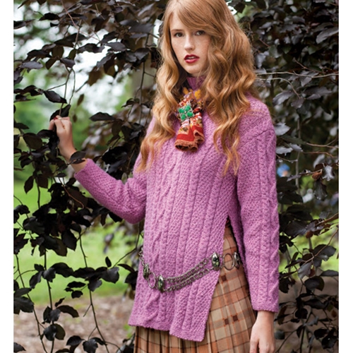 ARAN PULLOVER – Vogue Knitting