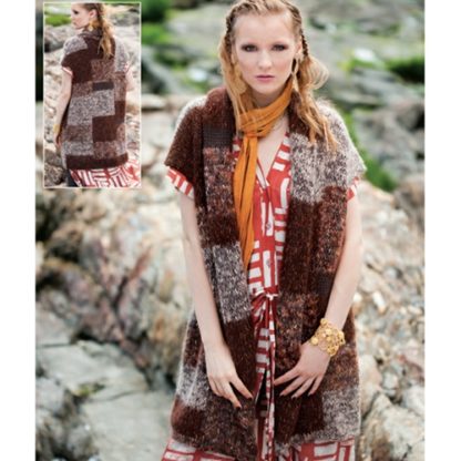 COLORBLOCK COAT – Vogue Knitting