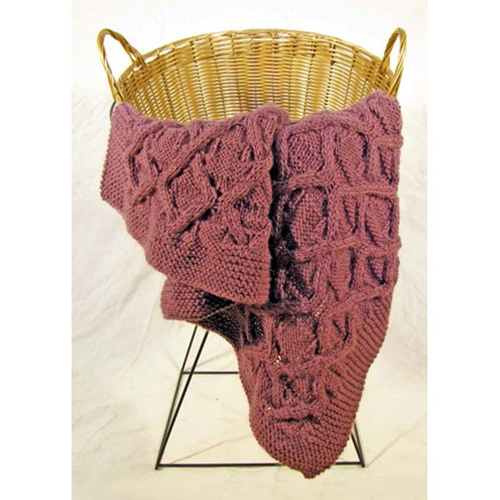 BOX AND LATTICE AFGHAN – Vogue Knitting