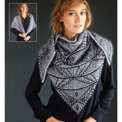 ART DECO MOSAIC SHAWL – Vogue Knitting