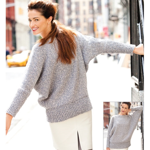 BATWING PULLOVER – Vogue Knitting