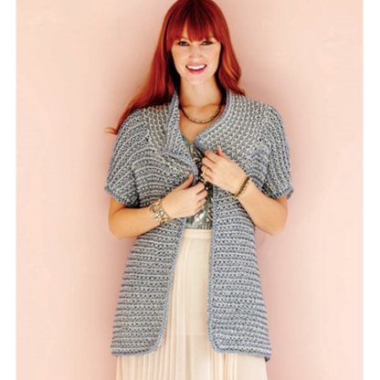 TWO-COLOR JACKET – Vogue Knitting