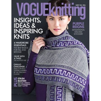 Vogue Knitting 2016 Early Fall – Vogue Knitting