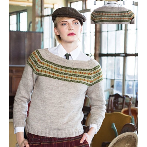 FAIR ISLE SWEATER – Vogue Knitting