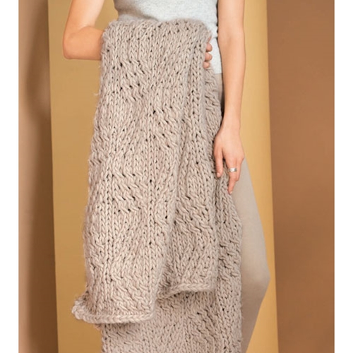 WAVE PATTERN BLANKET – Vogue Knitting