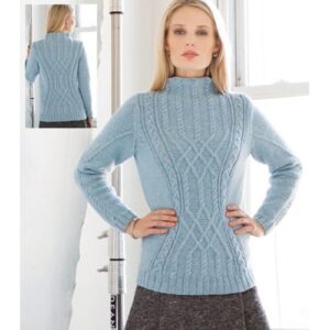 HOURGLASS CABLE PULLOVER – Vogue Knitting