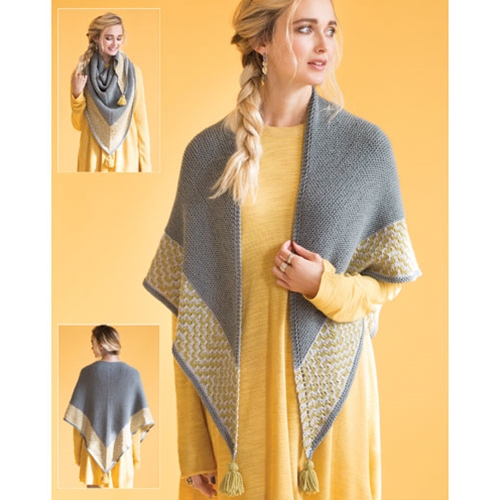 SLIP STITCH SHAWL – Vogue Knitting