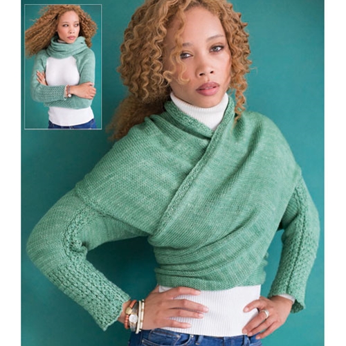 SLEEVE SCARF/WRAP – Vogue Knitting