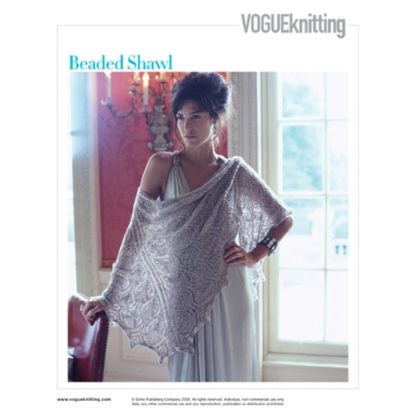 BEADED SHAWL – Vogue Knitting