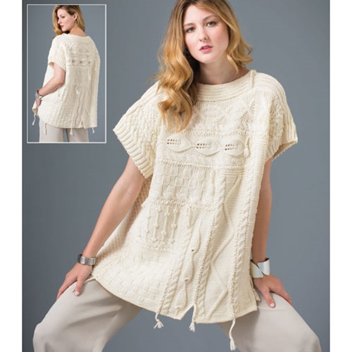 PATCHWORK TUNIC – Vogue Knitting