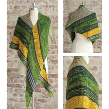 OFFSET TRIANGLE SHAWL – Vogue Knitting