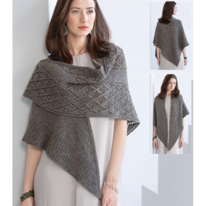 ASYMMETRIC TRIANGLE SHAWL – Vogue Knitting