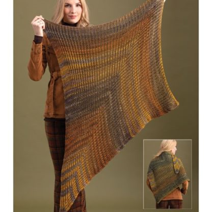 BRIOCHE SHAWL – Vogue Knitting