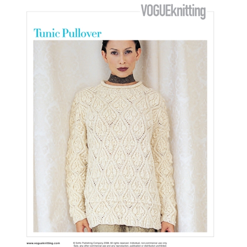 TUNIC PULLOVER – Vogue Knitting