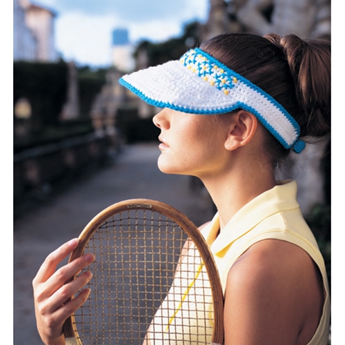 CROCHET VISOR – Vogue Knitting