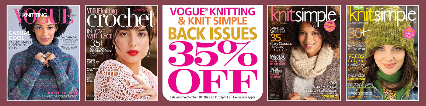 Patterns – Vogue Knitting